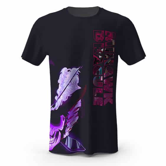 Dracule Mihawk Skull Vibrant Logo Art Anime T-Shirt – MensCompressionShirt