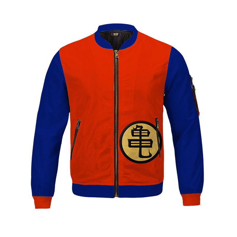 Dragon Ball Z Master Roshi Kanji Turtle Uniform Anime Bomber Jacket ...