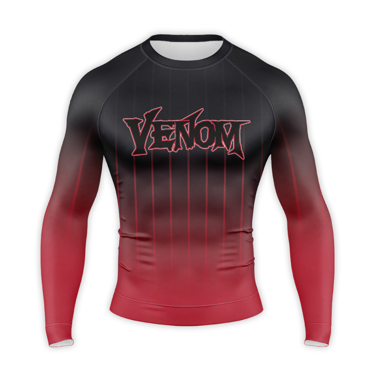 Marvel Venom Red Long Sleeve Compression Shirt – MensCompressionShirt