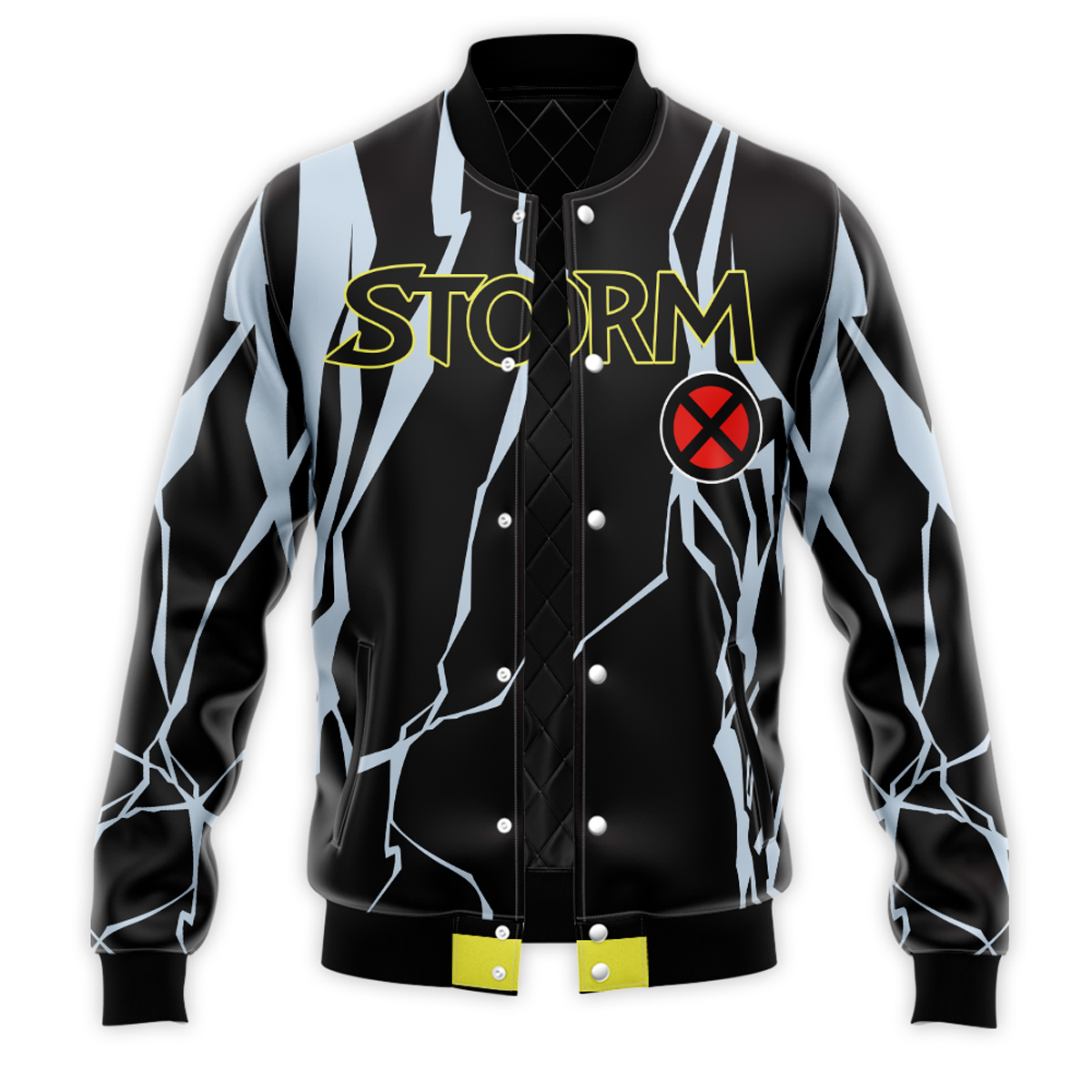 Marvel X Men 97 Storm Black Varsity Jacket – MensCompressionShirt