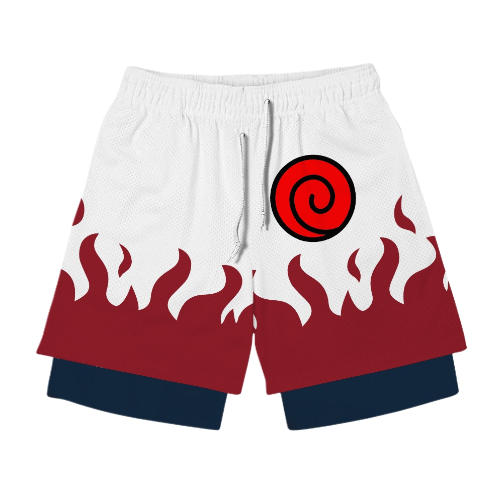 Minato Namikaze Anime Compression Gym Shorts – MensCompressionShirt