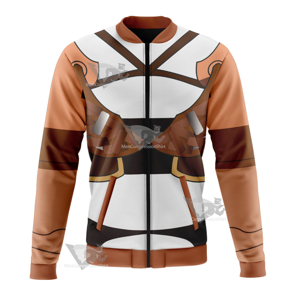 Overlord Clementine Combat Uniform Bomber Jacket – MensCompressionShirt