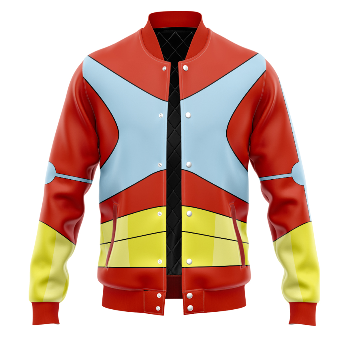 Superhero Rampage Varsity Jacket – MensCompressionShirt