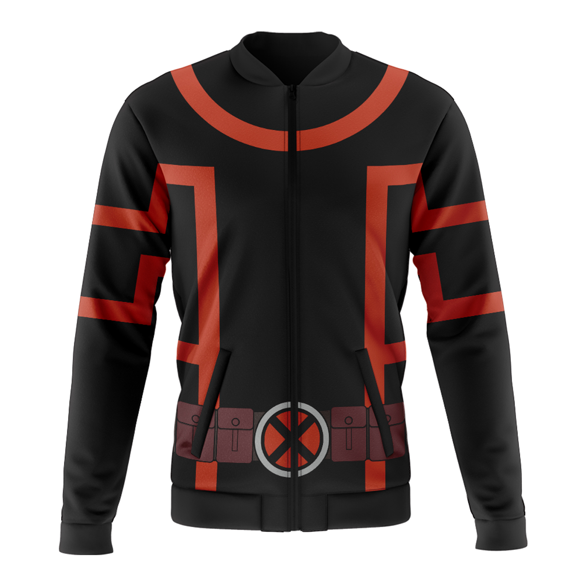 Superhero X Men Cyclops Black Bomber Jacket – MensCompressionShirt
