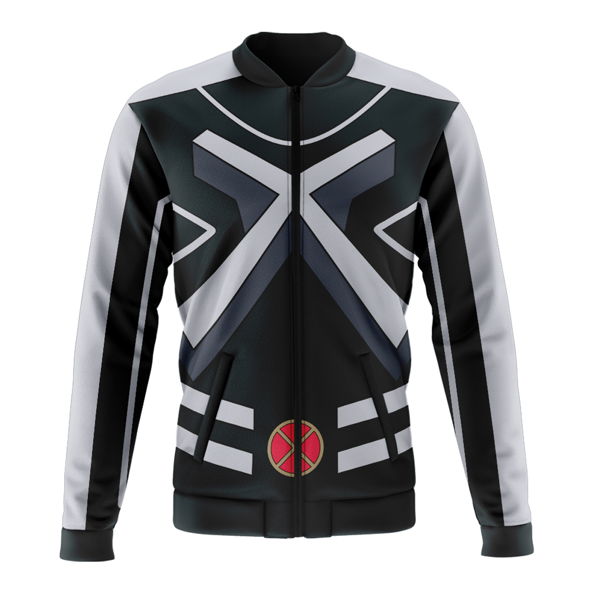 Superhero X Men Cyclops Grey Bomber Jacket – MensCompressionShirt