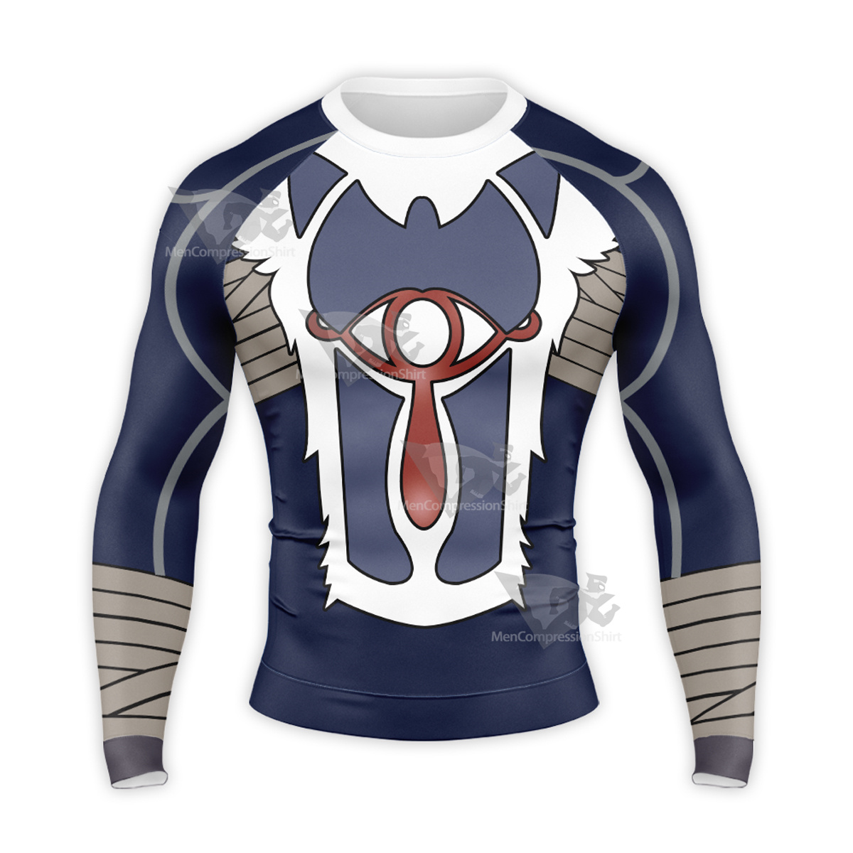 The Legend Of Zelda Sheik Eye Long Sleeve Compression Shirt ...