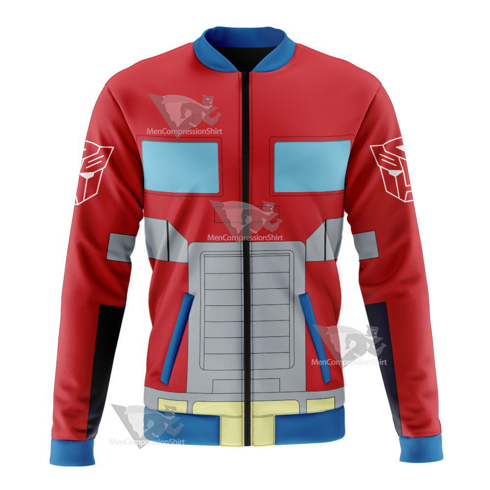 Transformers Optimus Prime G1 Bomber Jacket – MensCompressionShirt