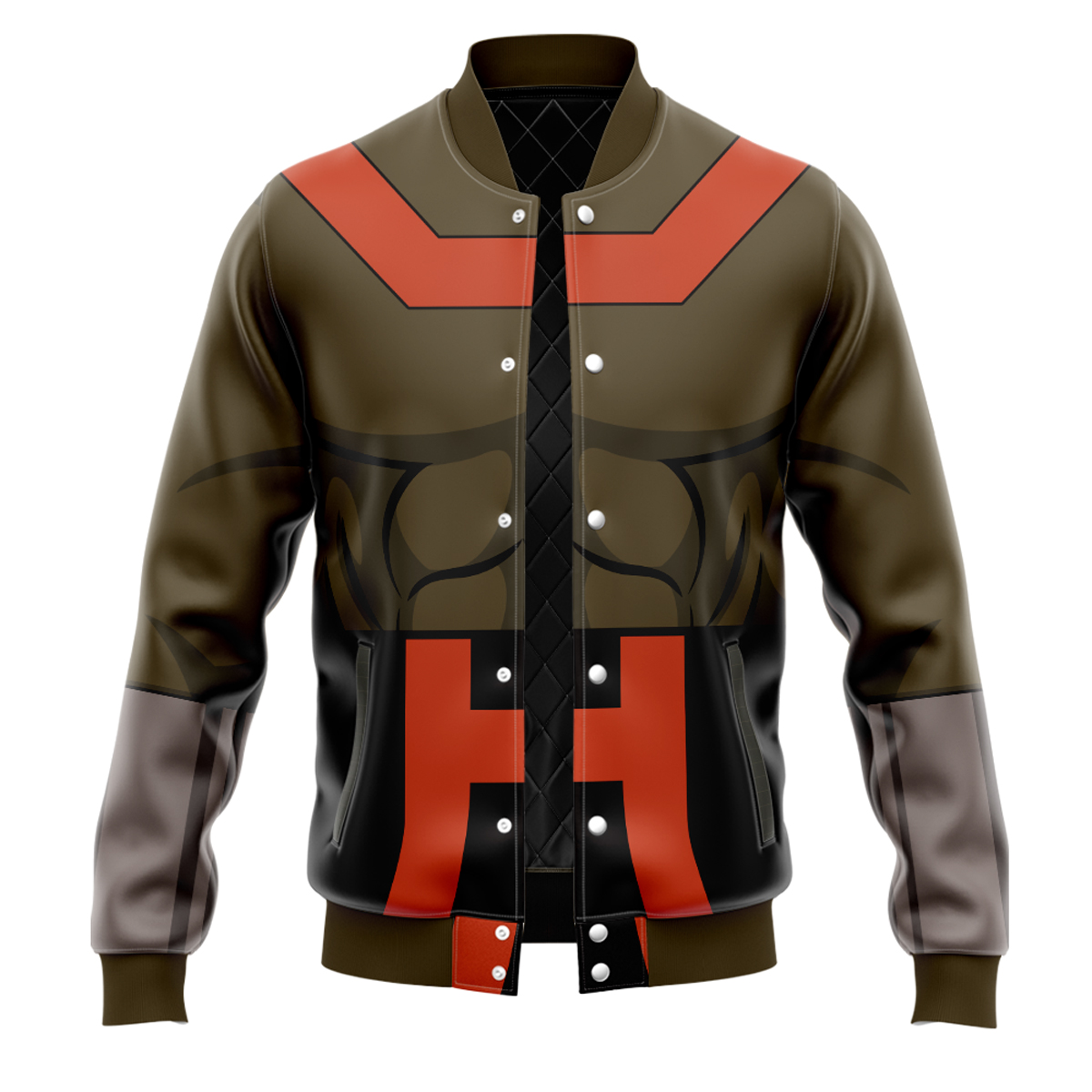 Villains Hydra Black Varsity Jacket – MensCompressionShirt