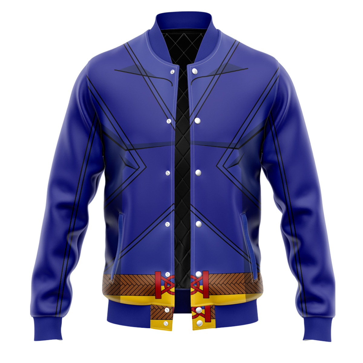 X Men Superhero Cyclops Dark Blue Varsity Jacket – MensCompressionShirt