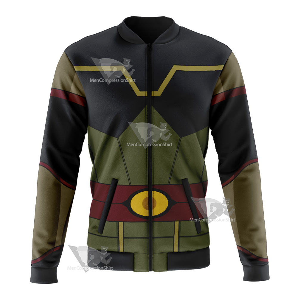 Xiaolin Showdown Chase Young Green Cosplay Bomber Jacket ...