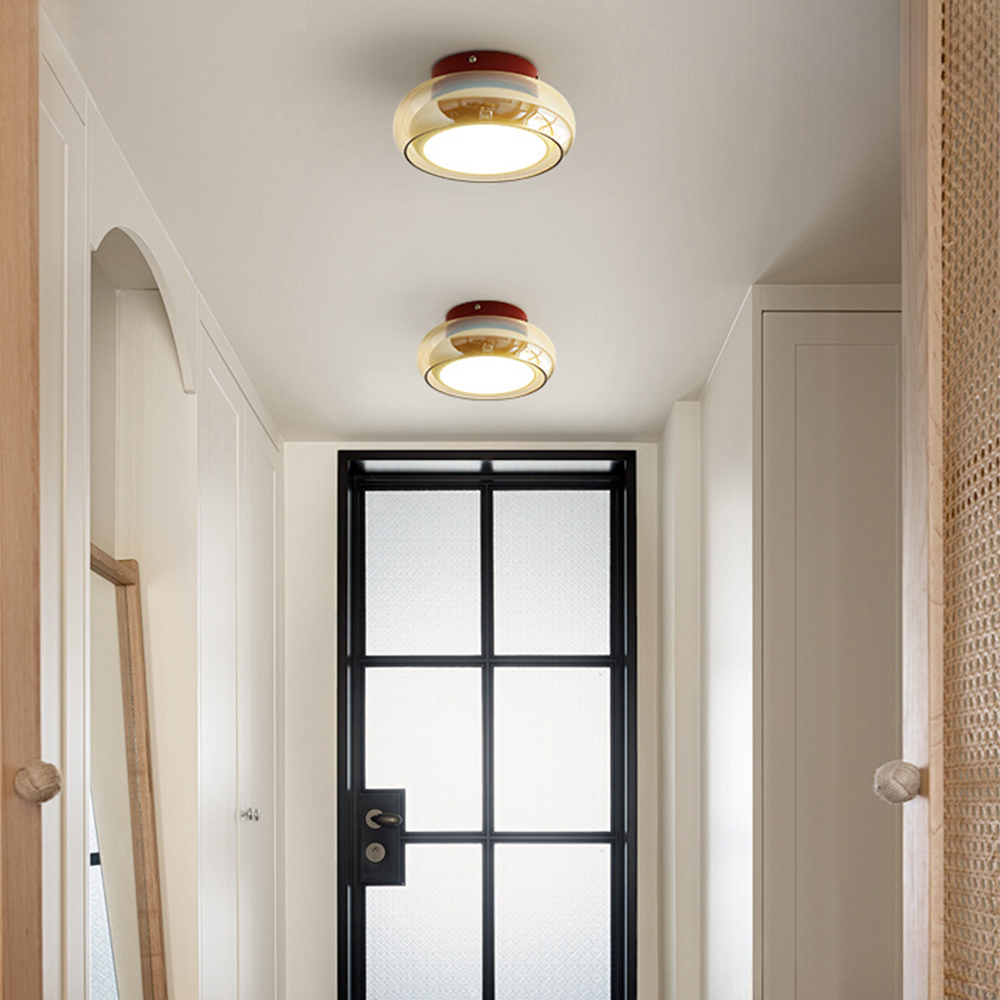Homdiy Ceiling Light Antique Acrylic Hallway LED Ceiling Lights ...