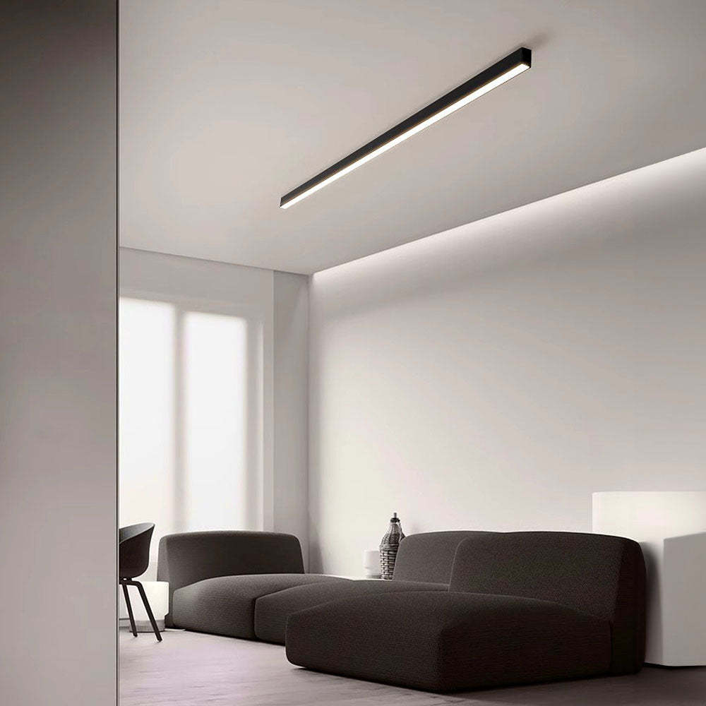 Homdiy LED Ceiling Lights Modern Long Strip Ceiling Lamp For Living ...