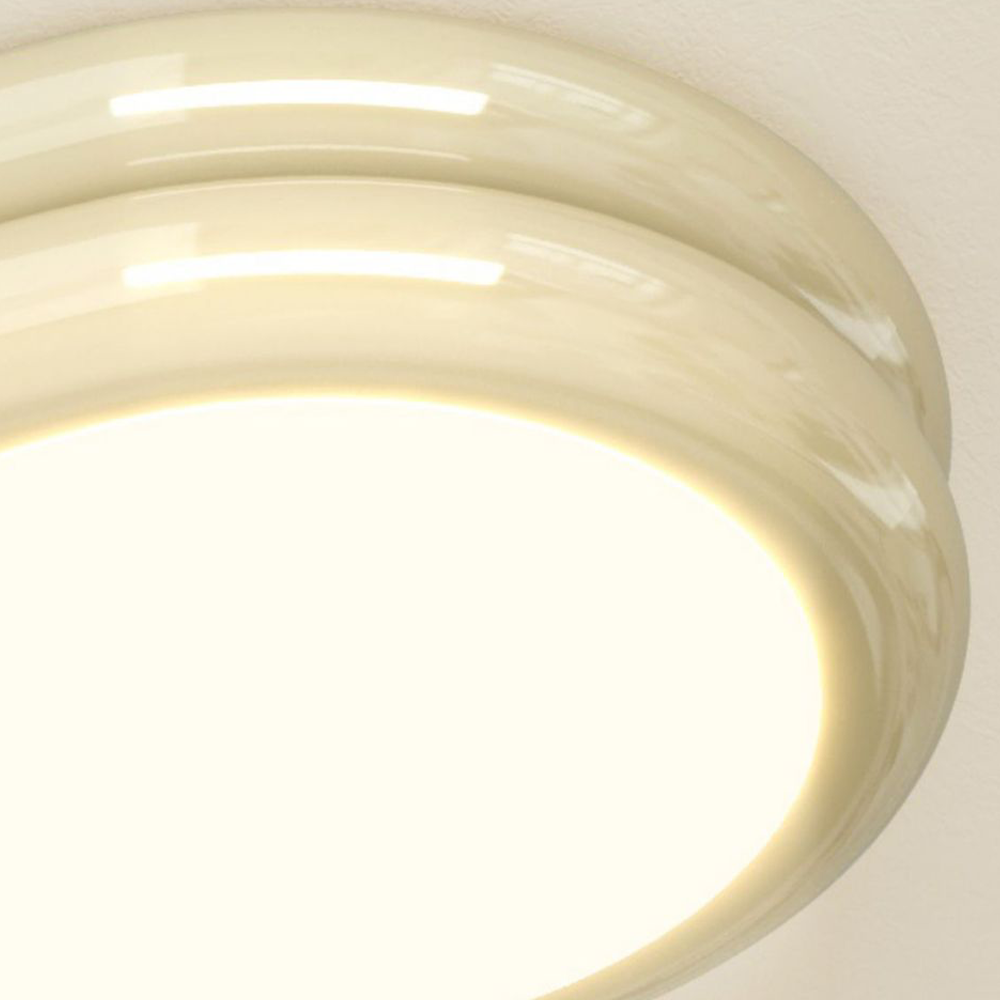 Homdiy Bauhaus Aisle Metal Ceiling Light Cream Style Lights Ceiling ...