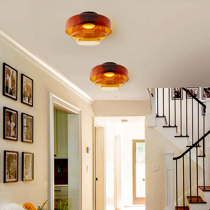 LED Ceiling Lights |Contemporary Designer Glass Light Fixture ...