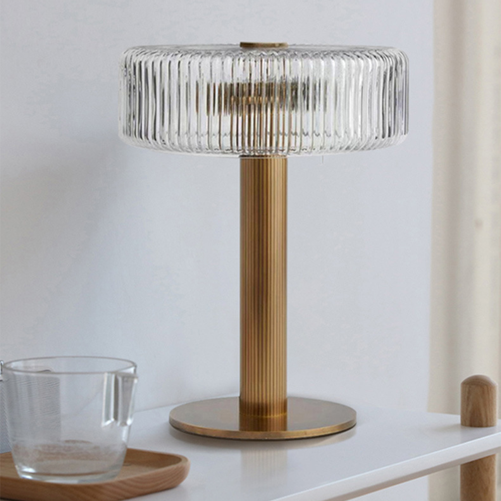 Homdiy Table Light Glass Table Lamp Modern Table Light Fxitures ...
