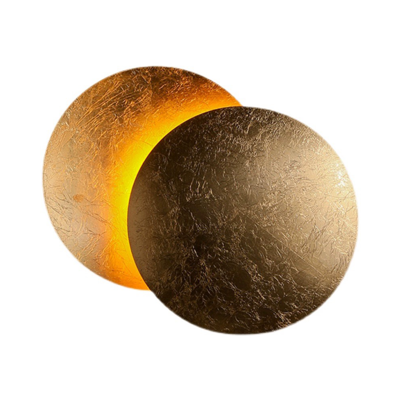 Homdiy Creative Wall Light Round Circle Indoor Wall Lamp For Living ...
