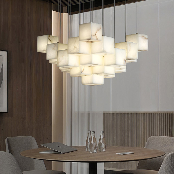 Homdiy Modern Elegant Hanging Lamp Artistic Geometric Shape Pendant ...
