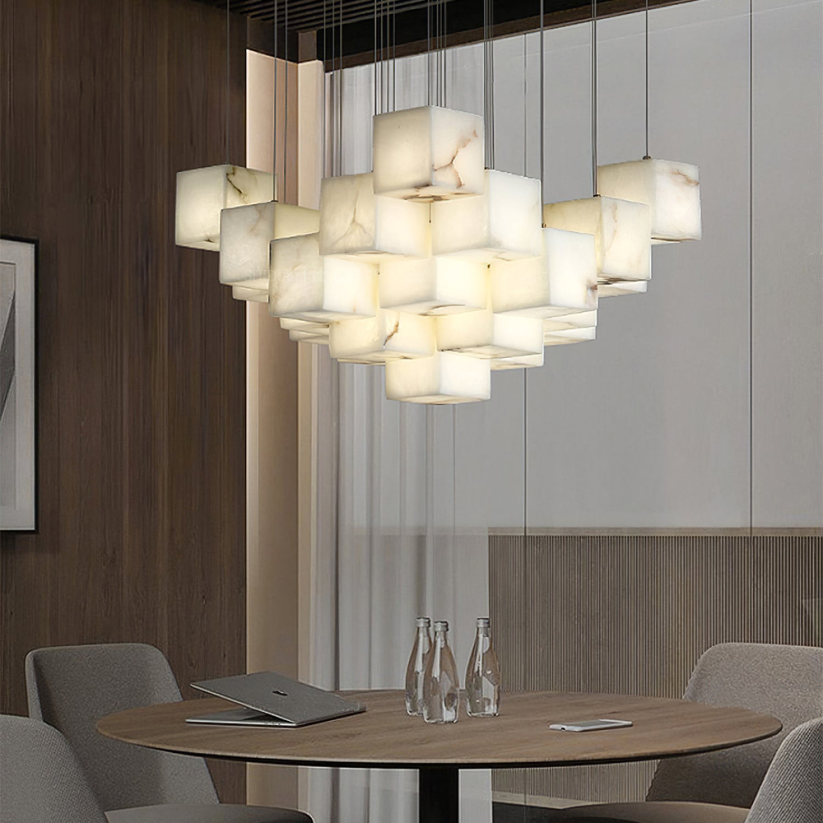 Homdiy Modern Elegant Hanging Lamp Artistic Geometric Shape Pendant ...