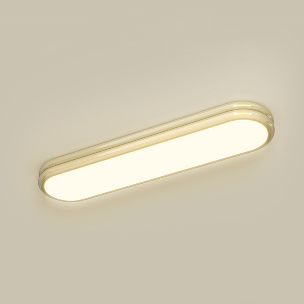 Homdiy Bauhaus Aisle Metal Ceiling Light Cream Style Lights Ceiling ...