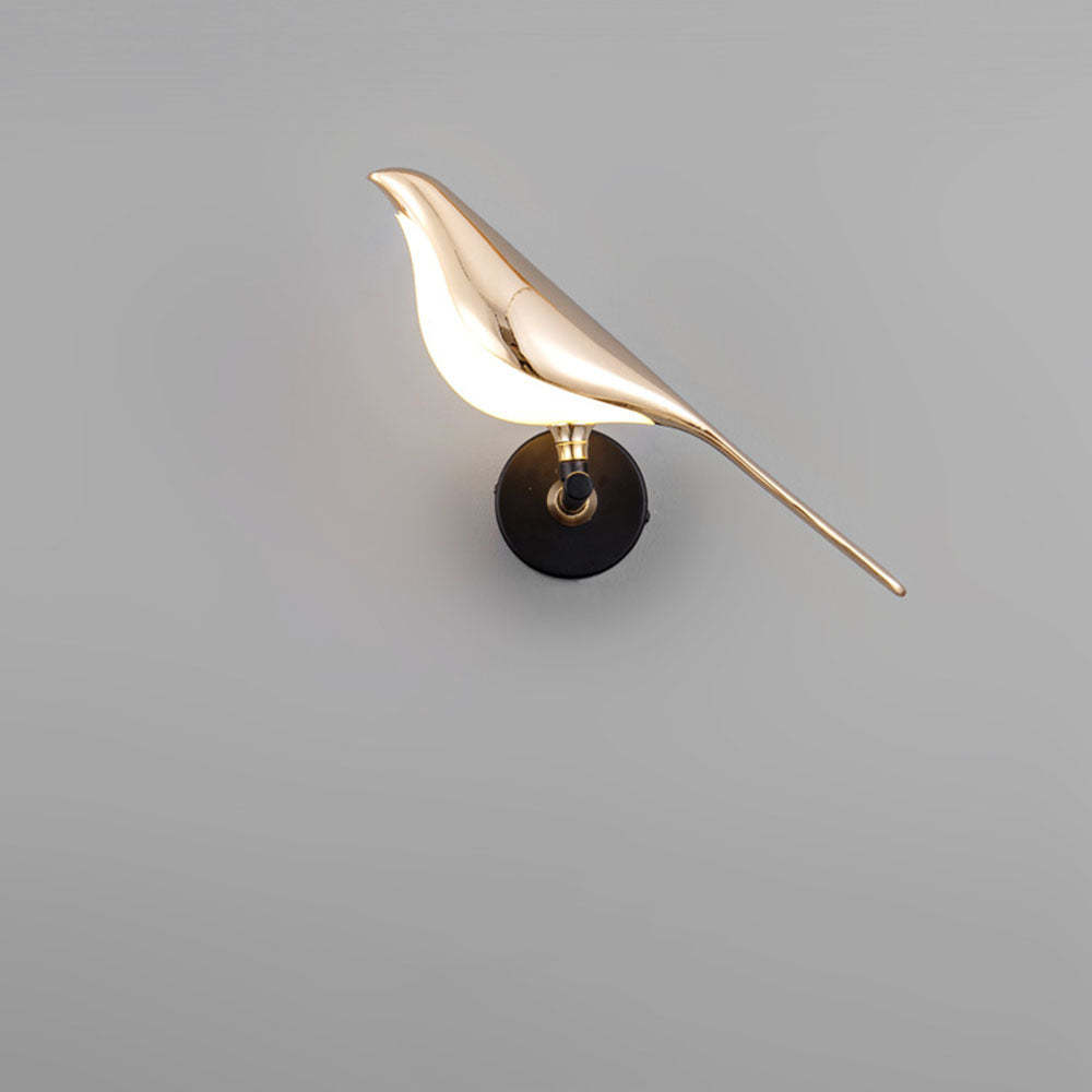Homdiy Creative Designer Acrylic Bird Wall Lamp Home Decor Wall Sconces ...