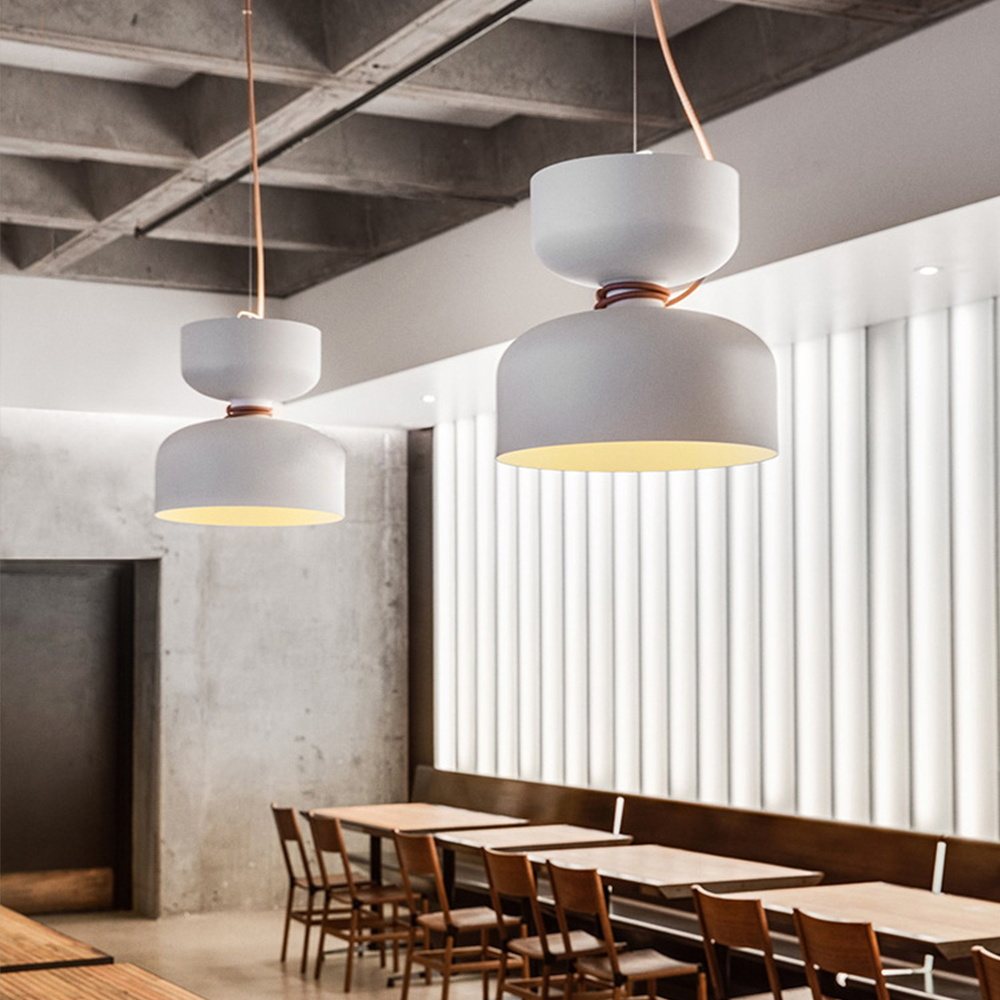 Homdiy Pendant Light Designer Dumbbell Forged Iron Pendant Light ...