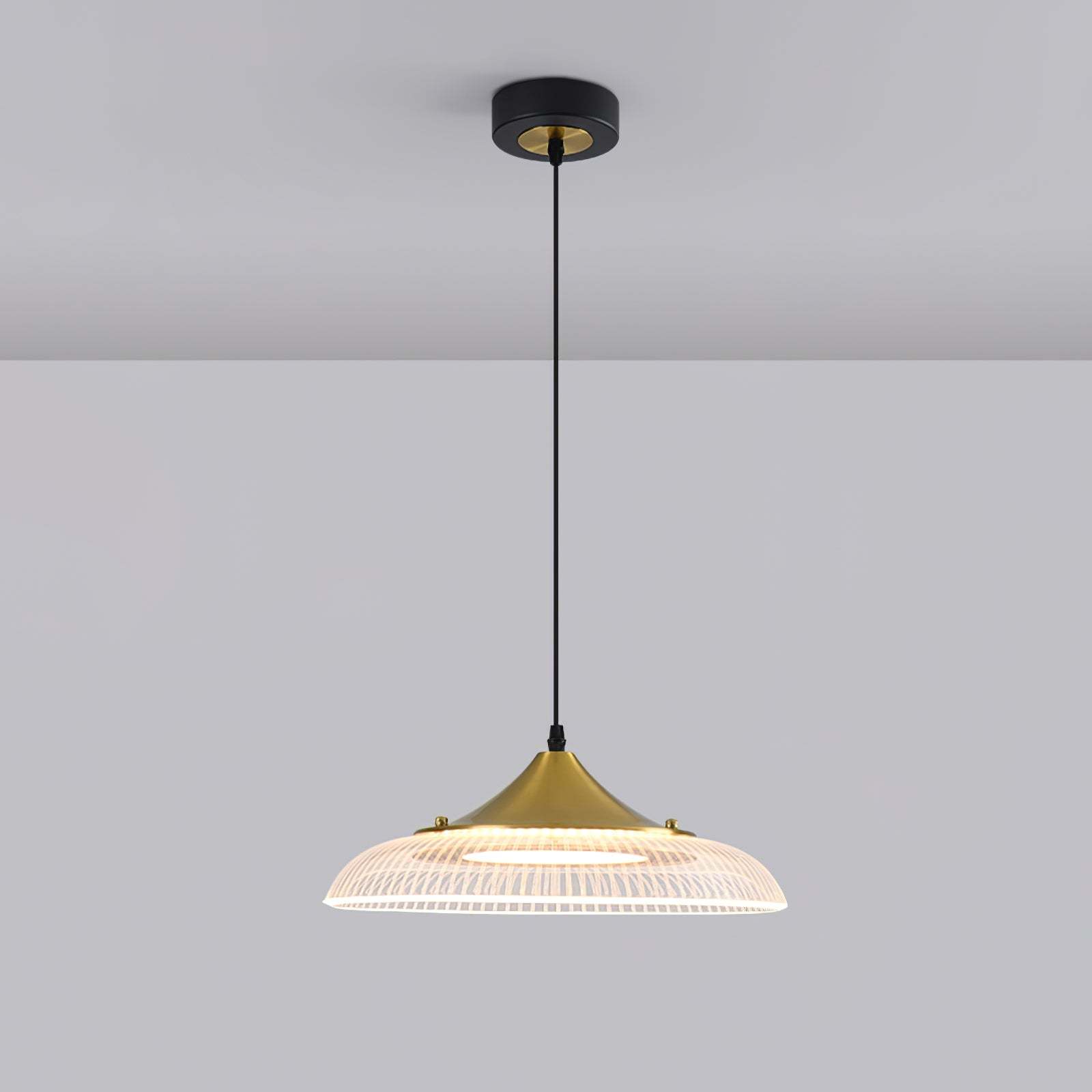 Homdiy Pendant Light Gold Pendant Light LED Hanging Lighting fixtures ...