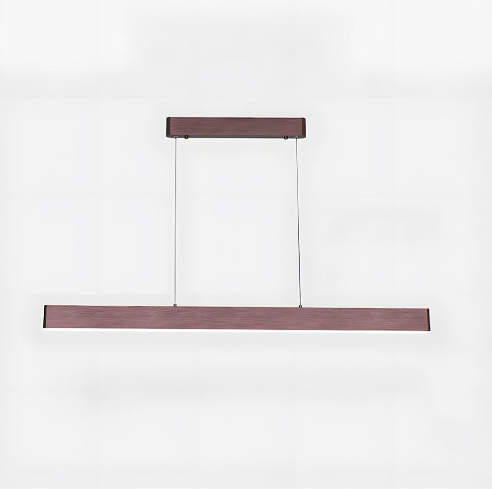 Modern Linear LED Pendant Light, Dimmable, Adjustable Color| Homdiy ...