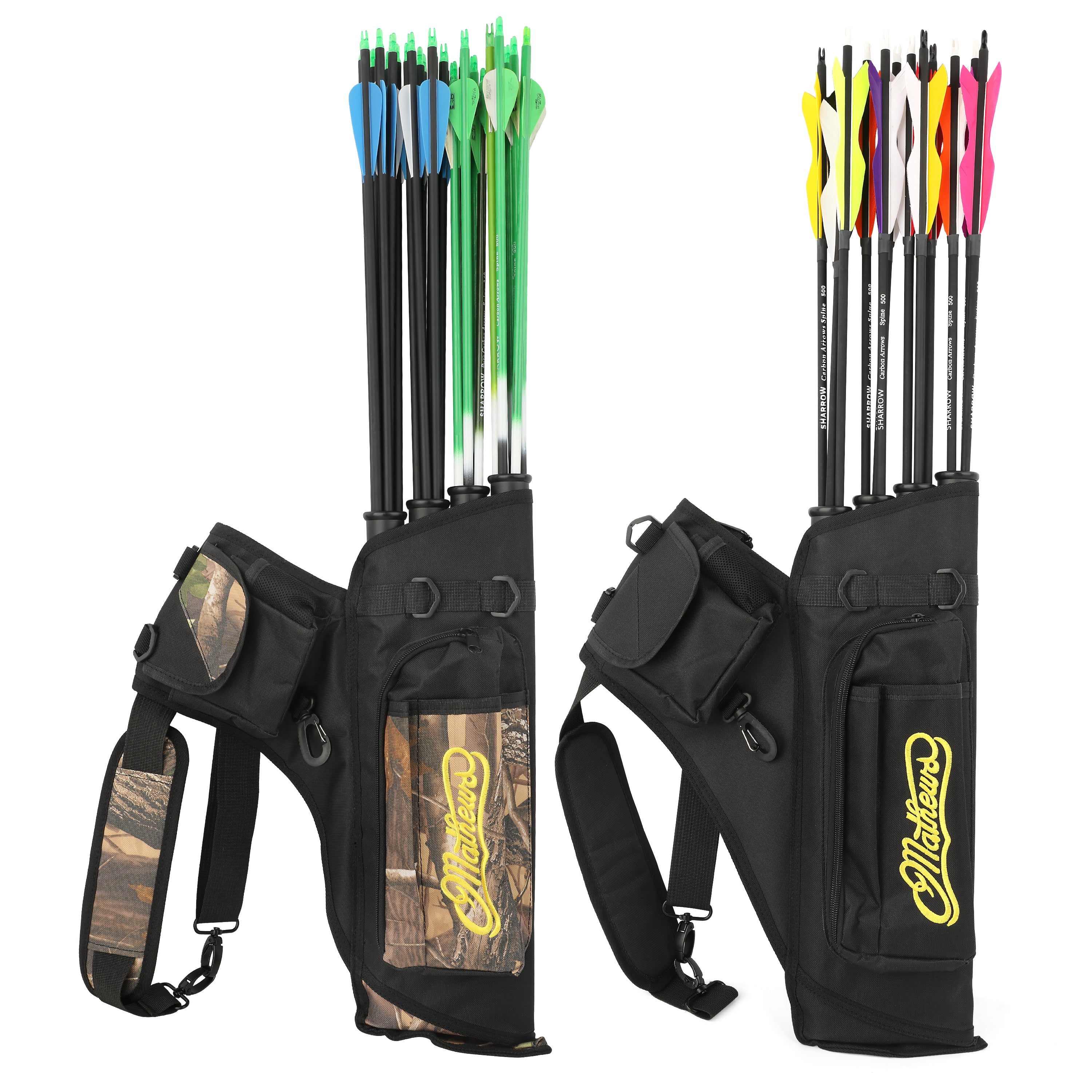 SPG Archery Arrow Quiver - Quick Release For Hunting Bows