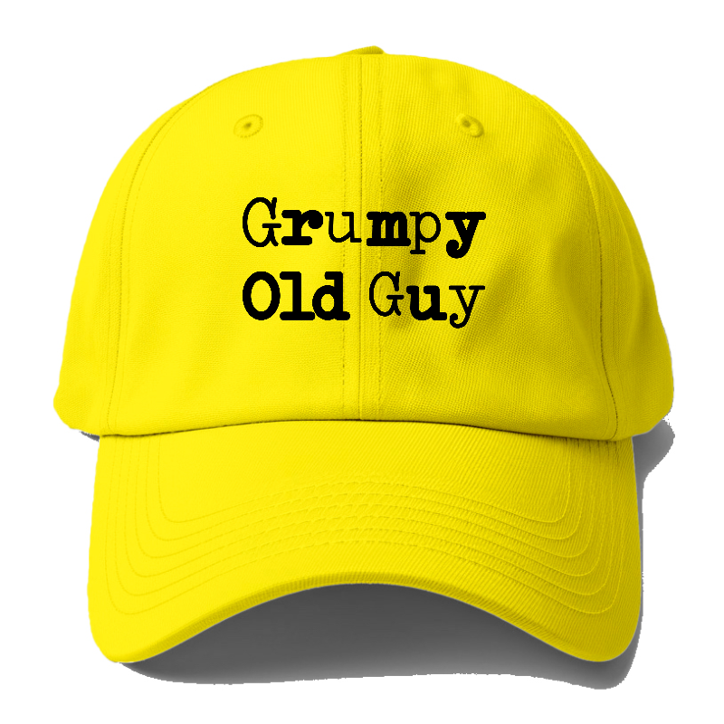 Grumpy Old Man Baseball Cap