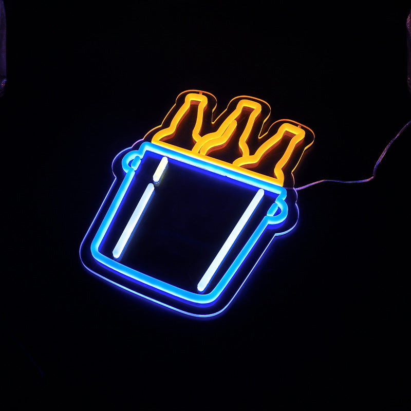 Beer Barrel Neon Sign-illusion