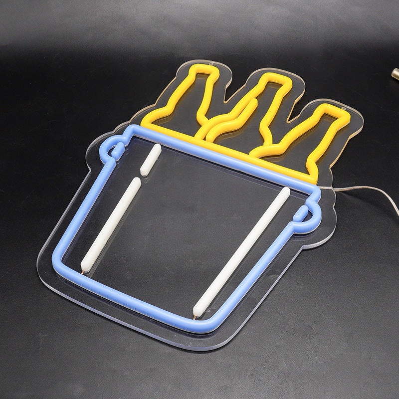 Beer Barrel Neon Sign-illusion