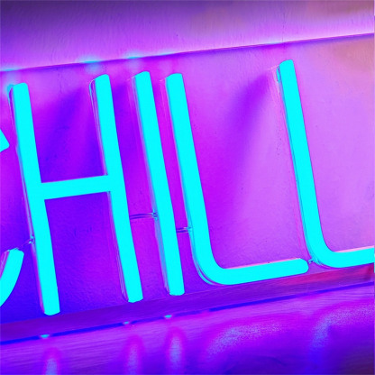 Chill Wall Decor LED Neon Sign-illusion