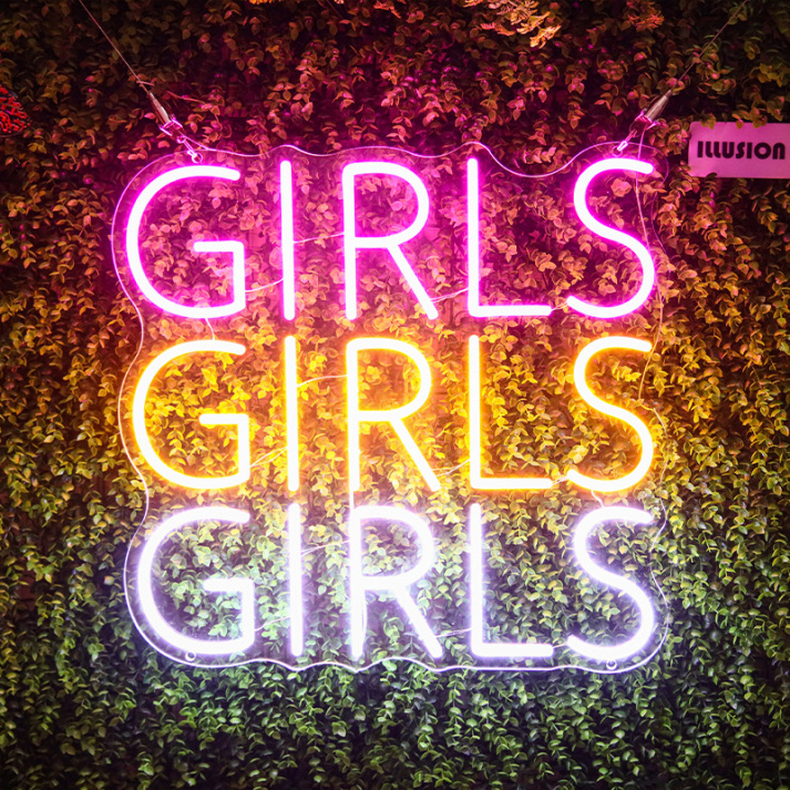 Girls Girls Girls Neon Sign – illusion