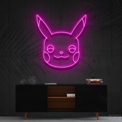Pikachu Neon Sign-illusion