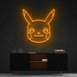 Pikachu Neon Sign-illusion