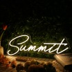 Summit Yellow Neon Sign-illusion