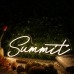 Summit Yellow Neon Sign-illusion