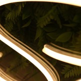 Summit Yellow Neon Sign-illusion