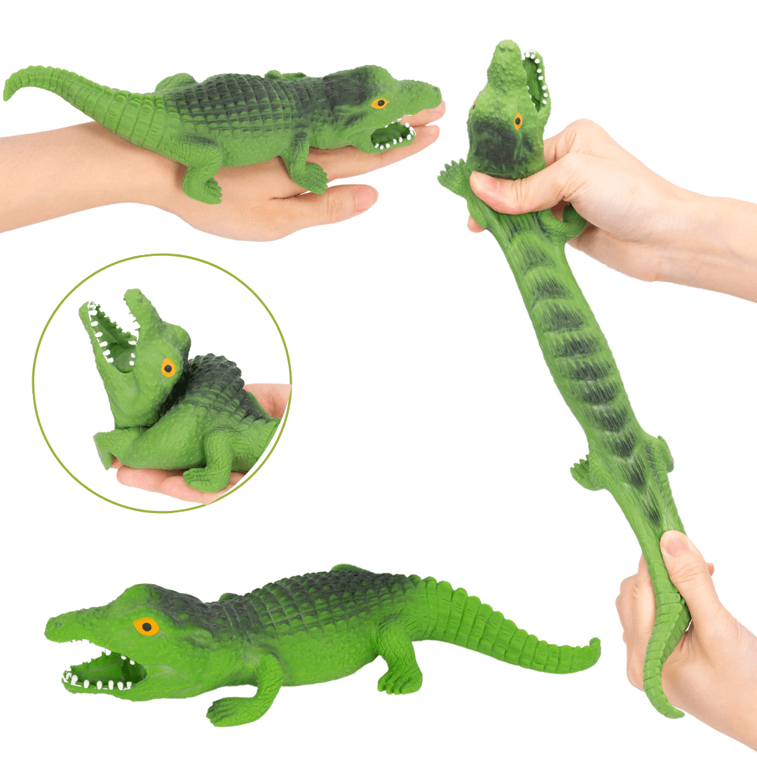 Stretchy Dinosaur Toy Squishy Animal Stuffed Memory Sand Stress Relief ...
