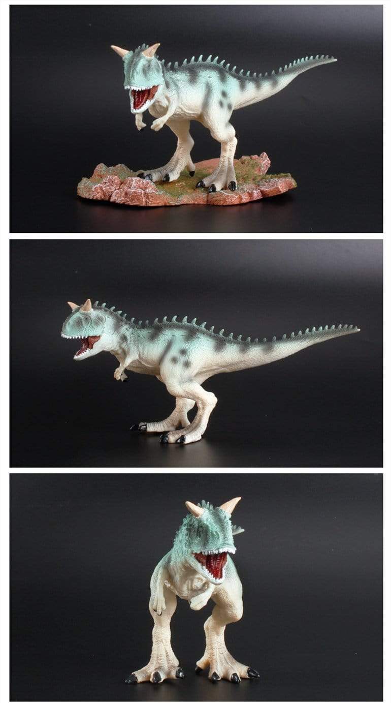 11" Realistic Carnotaurus Dinosaur Solid Action Figure Model Toy Decor ...
