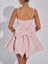 Elegant Square Neck A-Line Mini Dress – Likemychoice