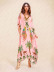 Unique Drop Shoulder Sleeve Coconut Tree Printed Dress – Likemychoice