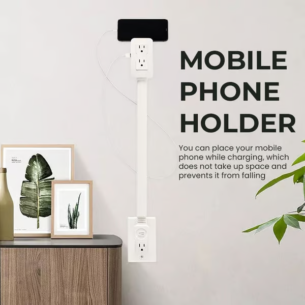 Retractable and rotatable Electrical Outlet Extender – Boonw