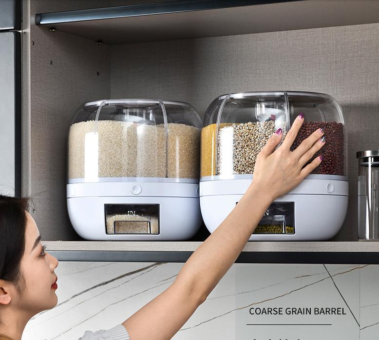🎁Rotary Large Capacity Grain Storage Container – Boonw