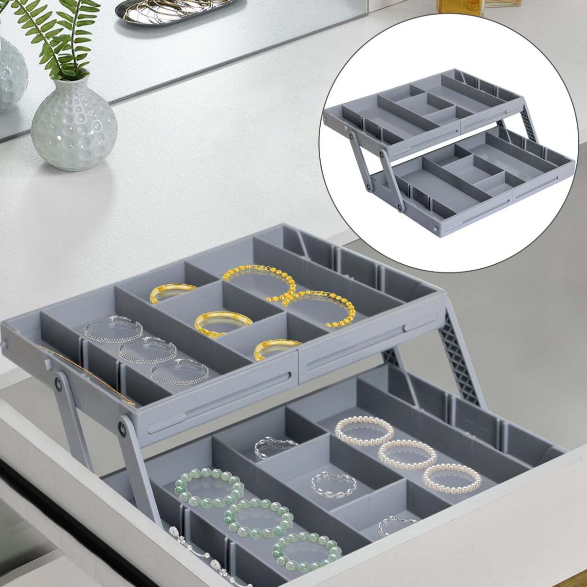 Multi-Level Smart Drawer Organizer – Migyun