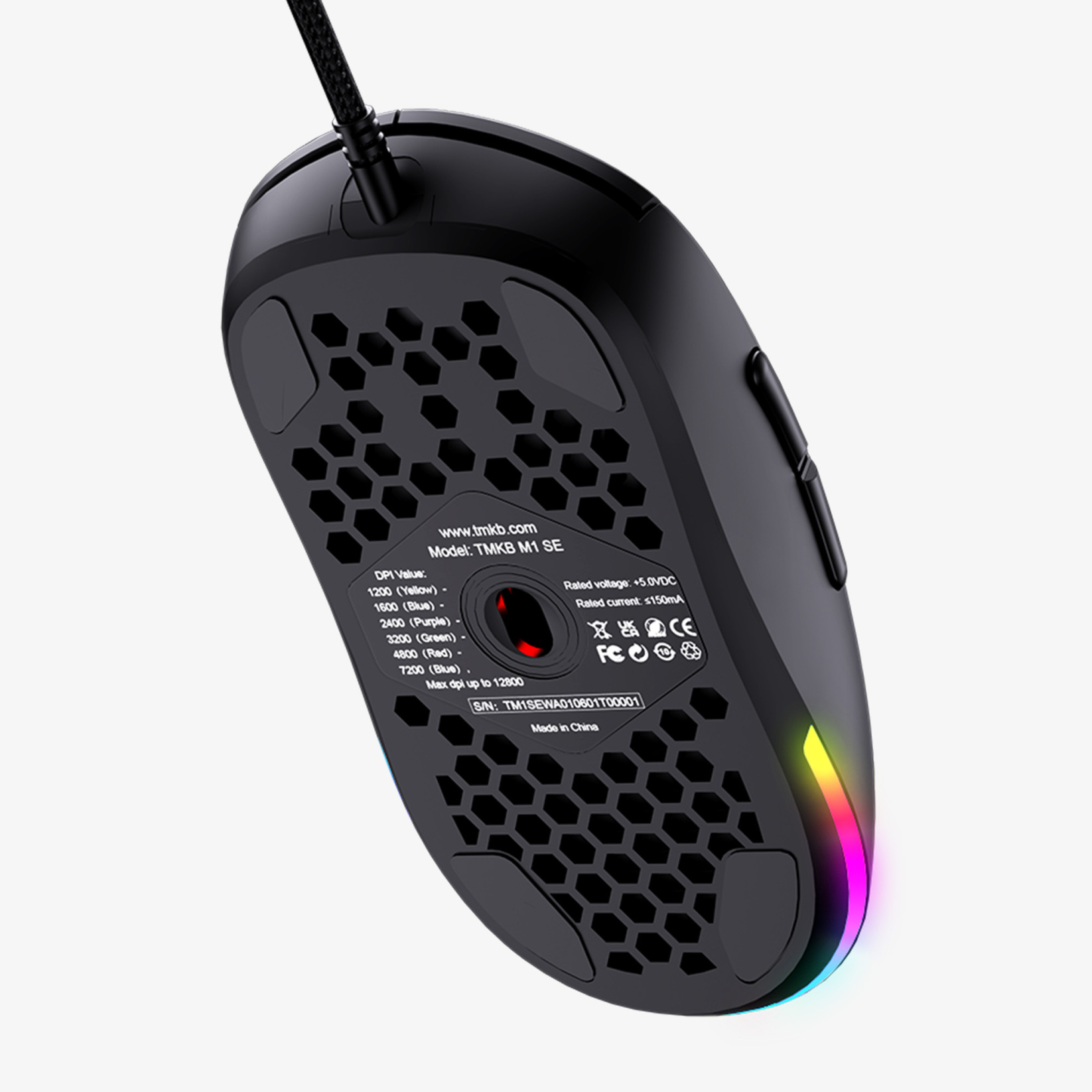 TMKB Falcon M1SE Ultralight Honeycomb Gaming Mouse – KEMOVE