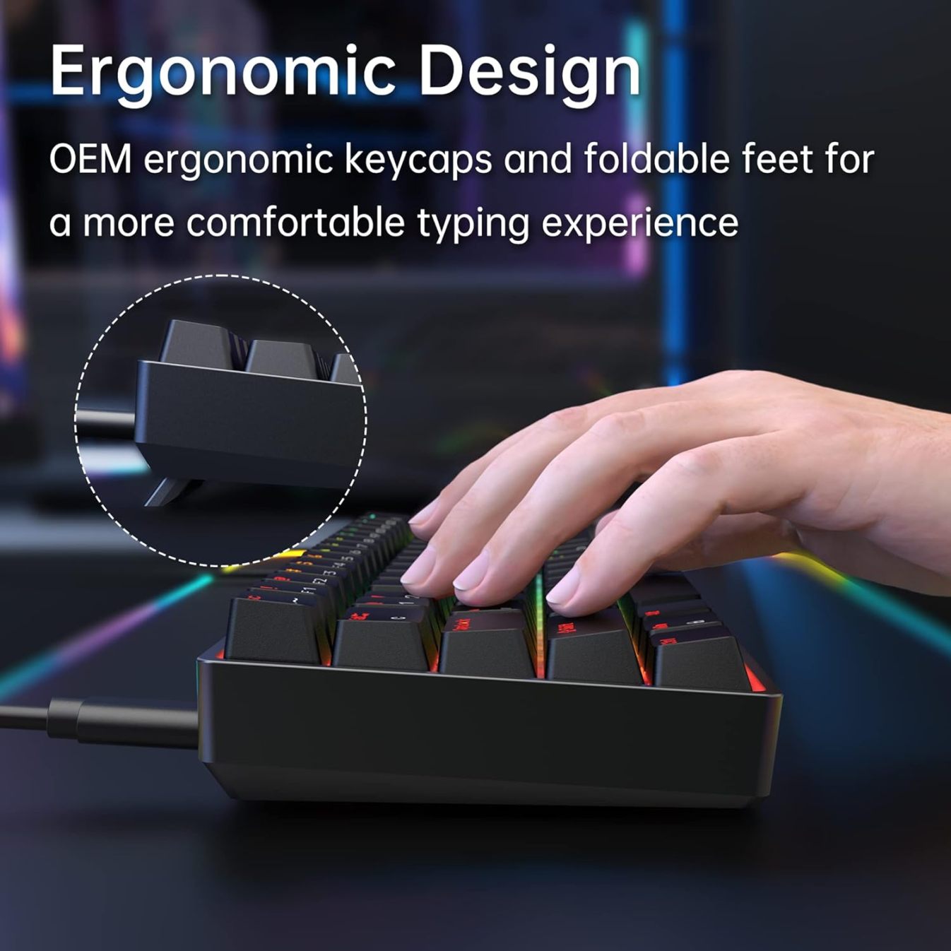 DIERYA DK61E Mechanical Gaming Keyboard – KEMOVE