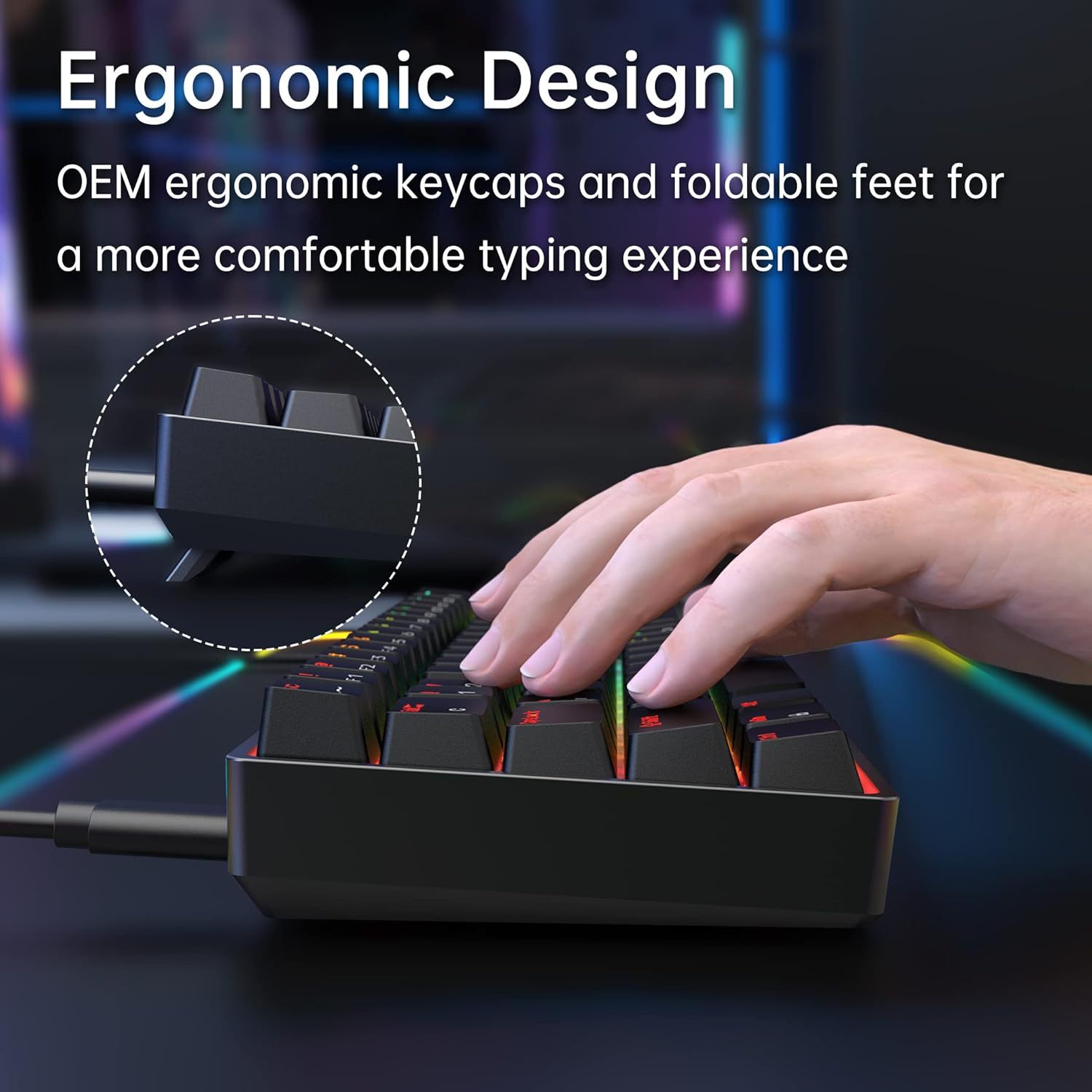 DIERYA DK61E Mechanical Gaming Keyboard – KEMOVE