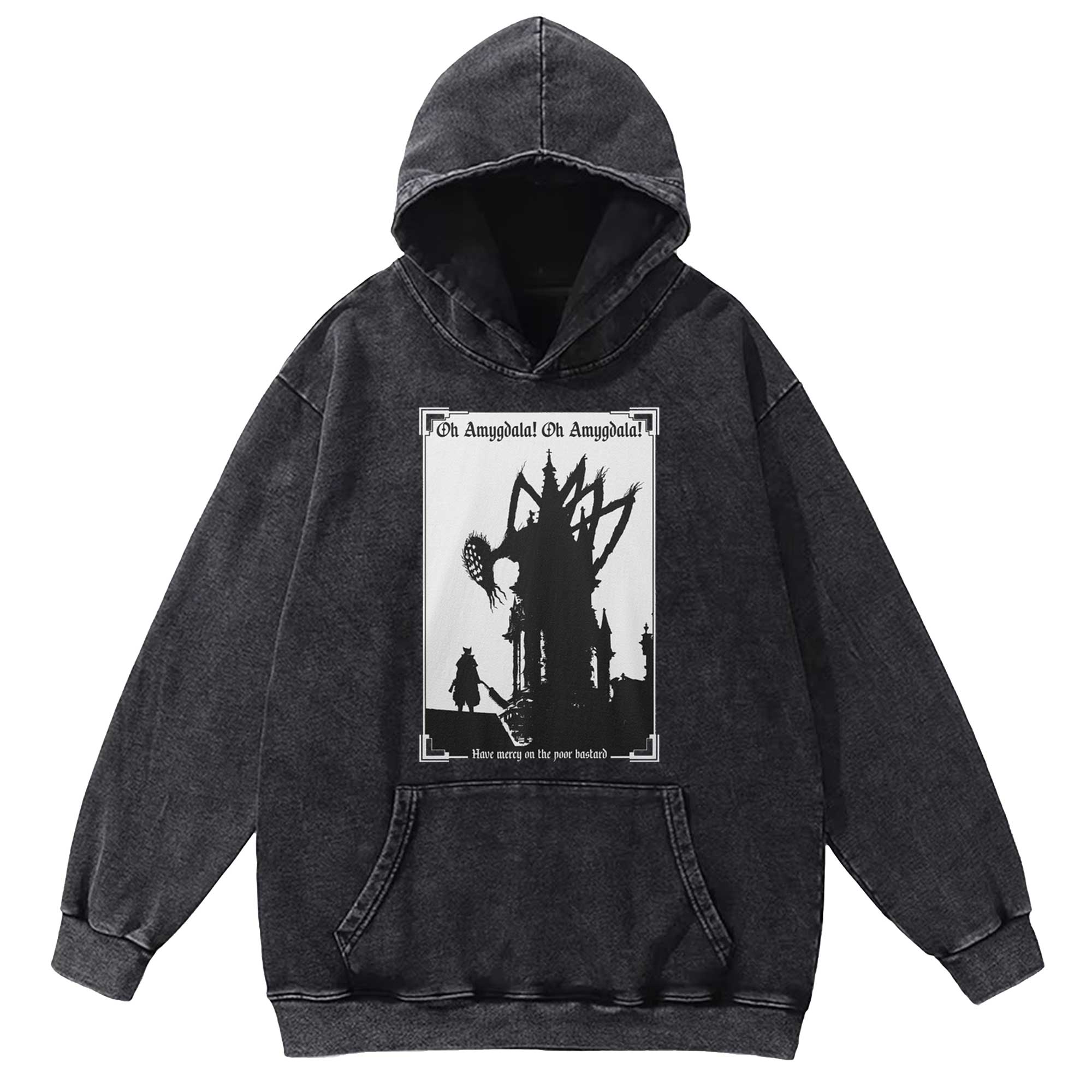 Oh Amygdala Washed Hoodie – nerdywave