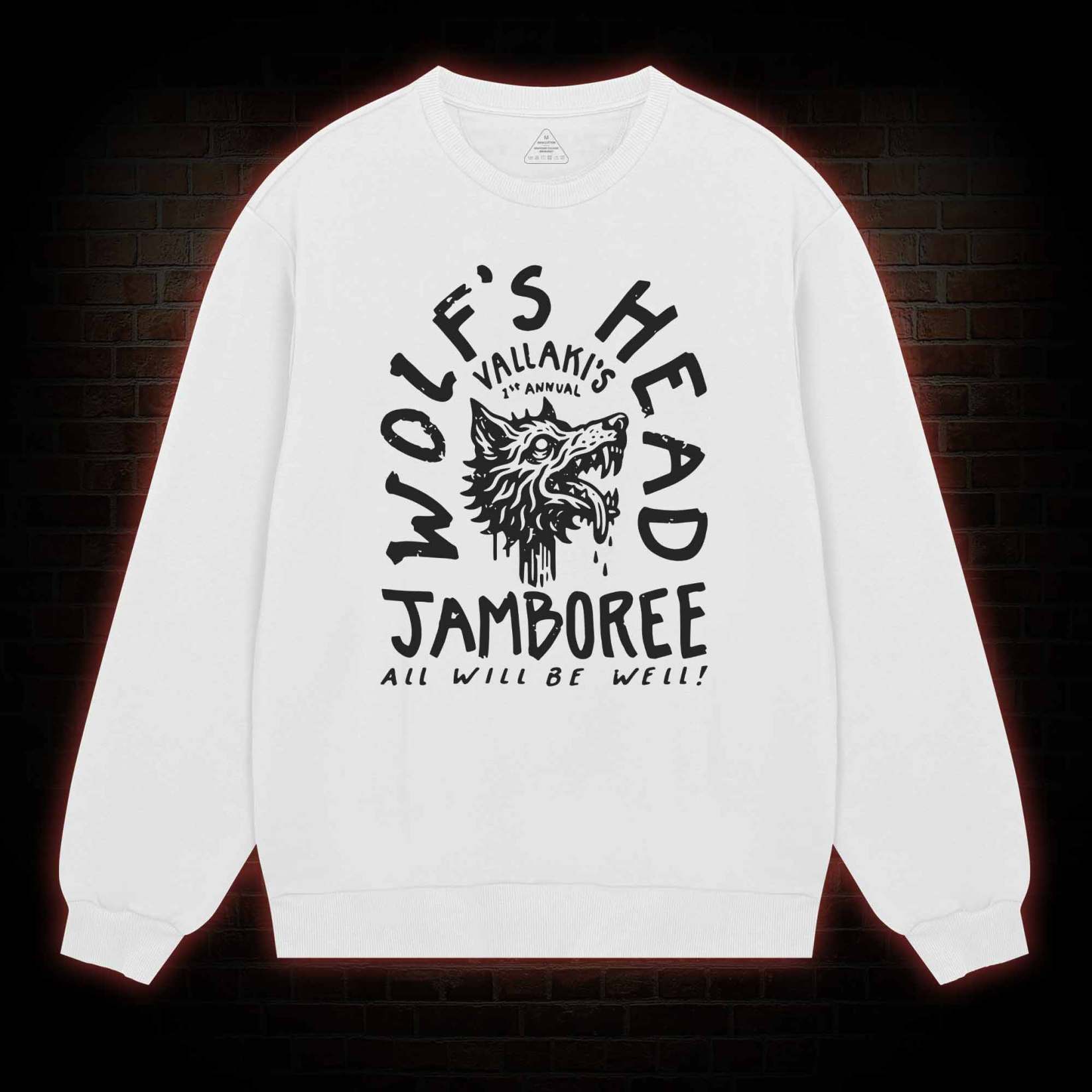 Wolf's Head Jamboree Sweatshirt – nerdywave